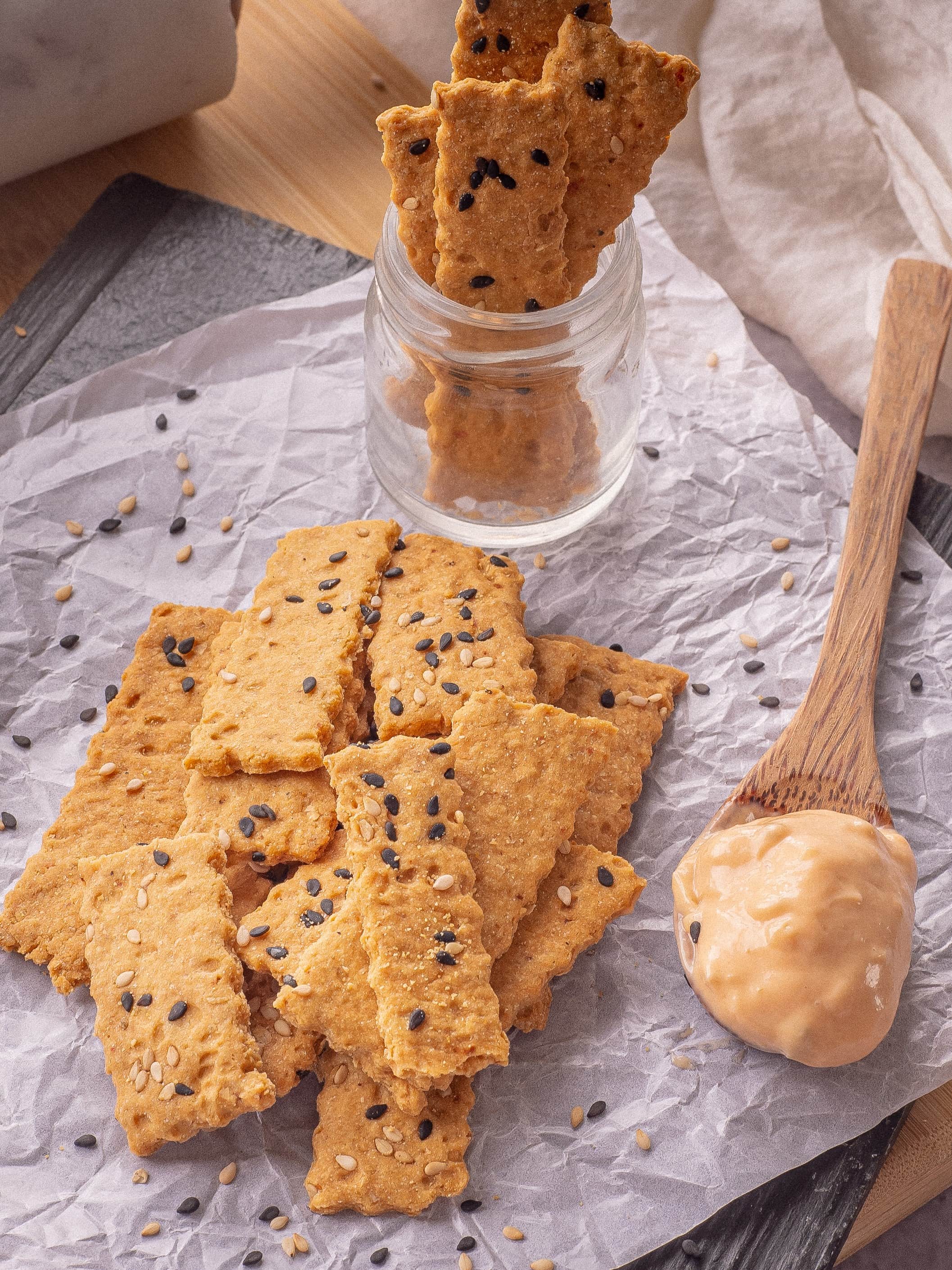 Hi Fibre Protein Crackers – Bites Of Bliss